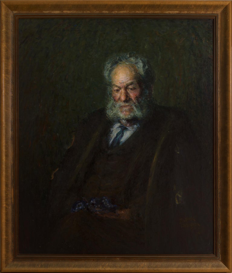 Francesco Spicuzza - 'My Father' Original Oil Painting Signed by ...