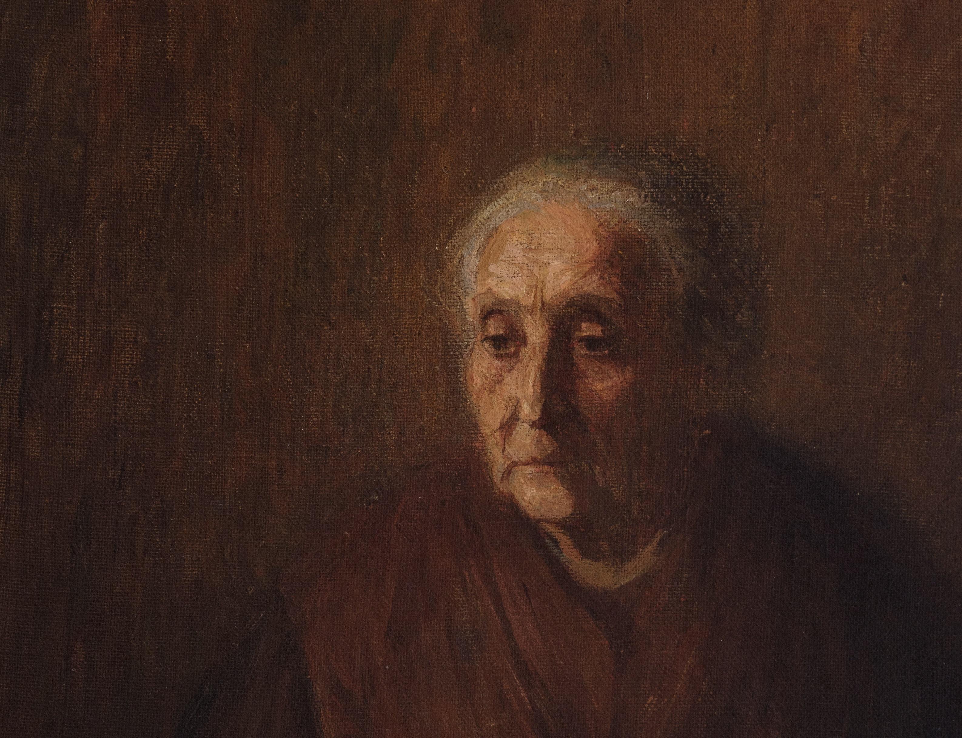 Francesco Spicuzza - 'My Mother' Original Oil Painting Signed by ...