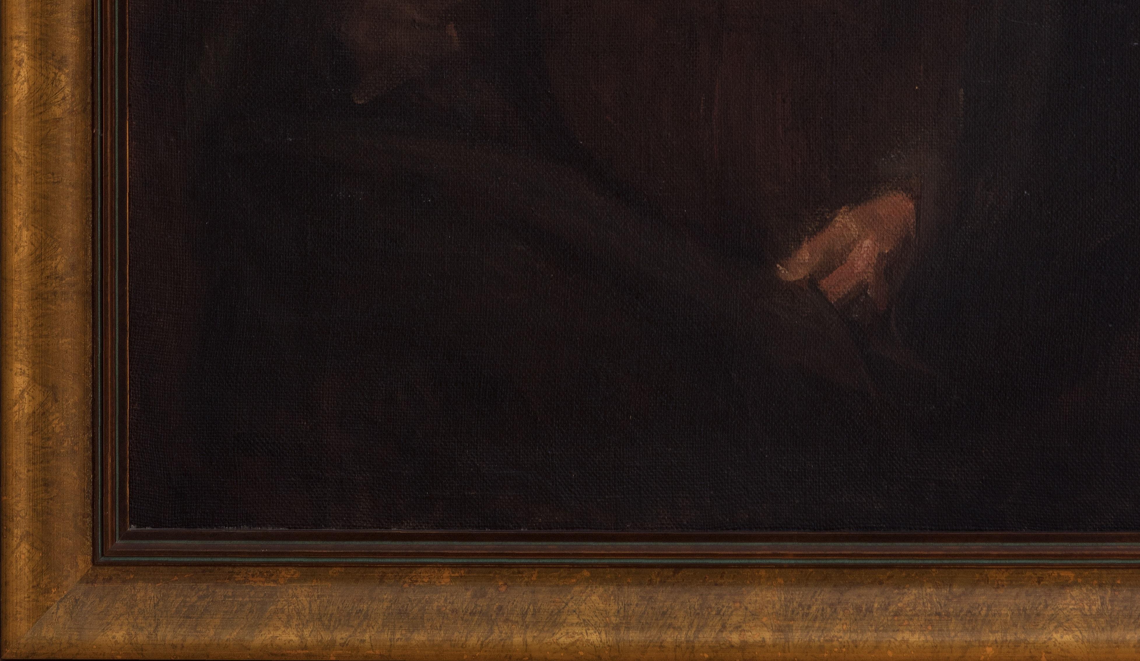 Francesco Spicuzza - 'My Mother' Original Oil Painting Signed by ...