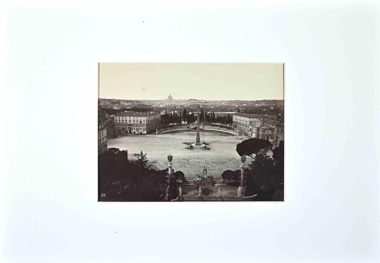 Franceso Sidoli - Piazza del Popolo - Original Photograph by Franceso ...