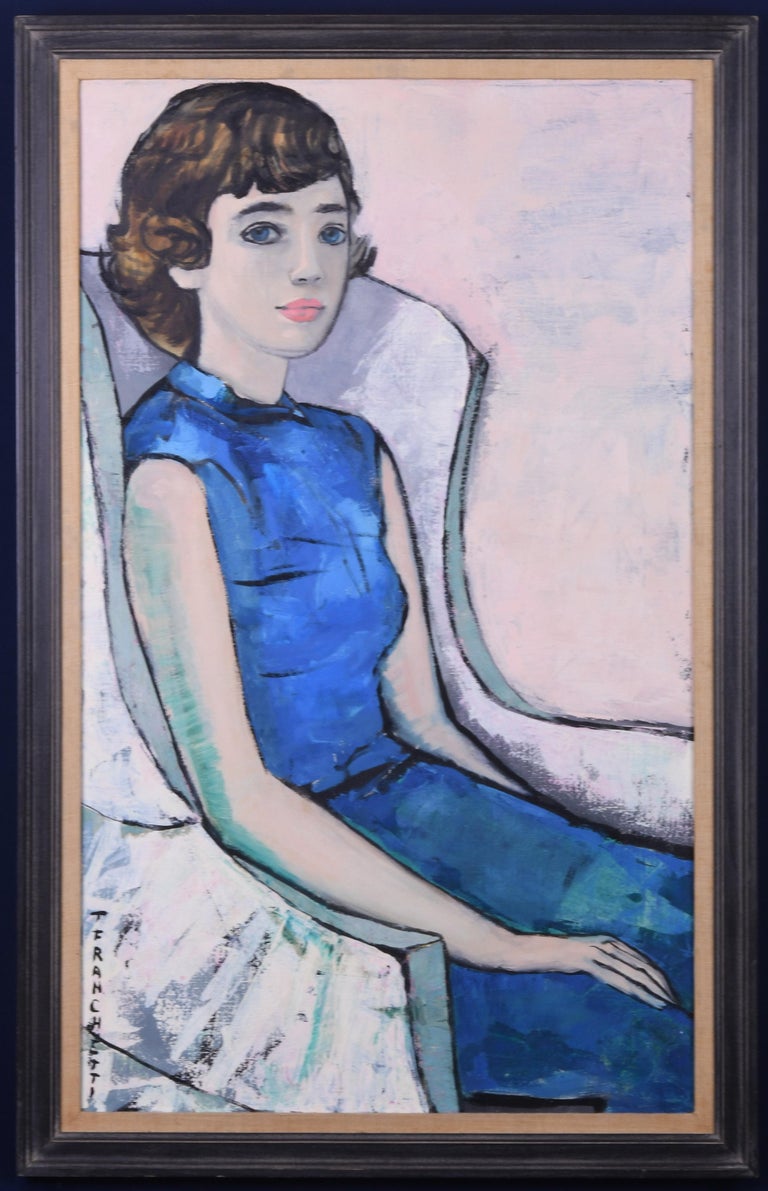 Franchetti Twombly, Baroness Luisa Tatiana - Portrait of Young Woman ...