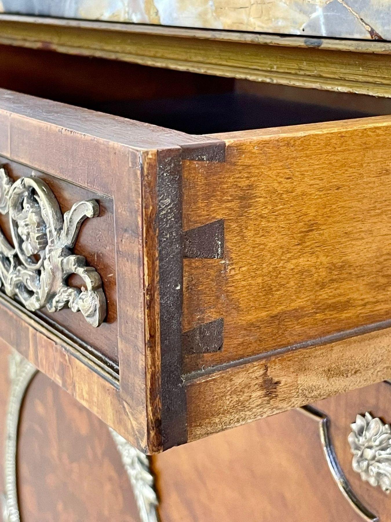 Francios Linke Louis XV Style French Commode / Sideboard, Satinwood ...