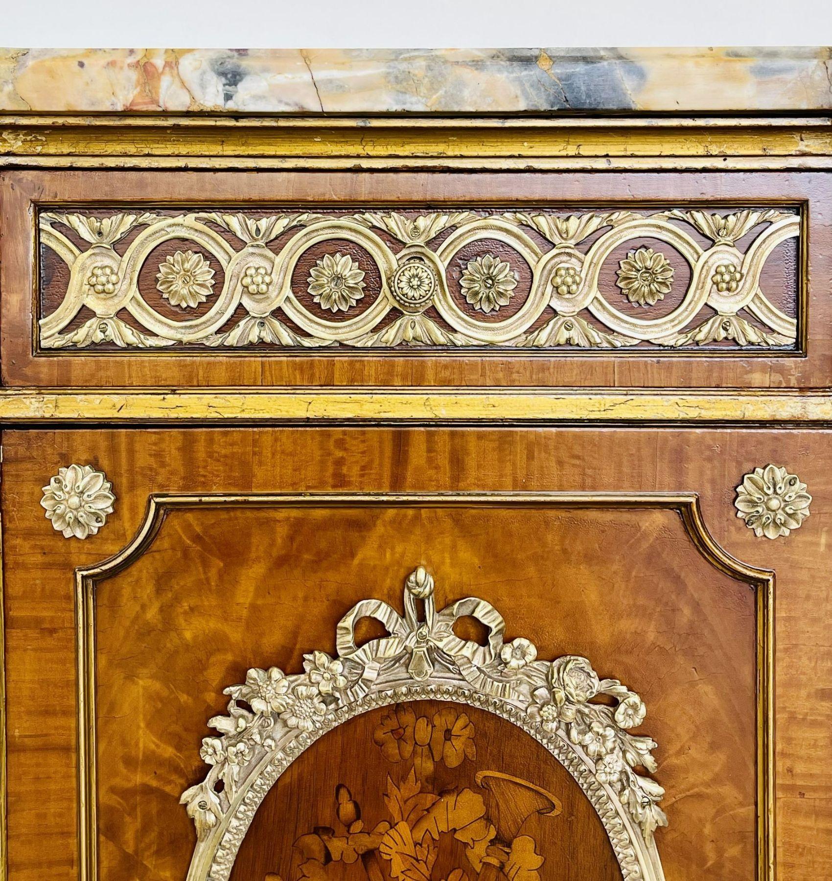 Francios Linke Louis XV Style French Commode / Sideboard, Satinwood ...