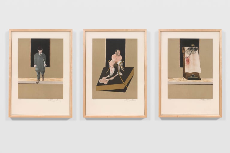 Francis Bacon - Triptych 1986-1987 For Sale at 1stDibs