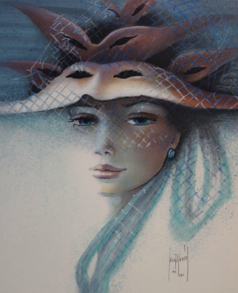 Francis de Saint-Genies - Violette - Original handsigned lithograph ...