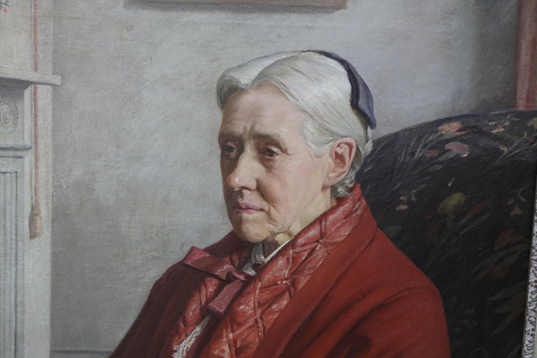 Francis Dodd - Portrait of Susan Isabel Dacre - British exh oil ...