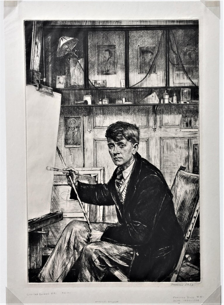 Francis Dodd - Charles Cundall, R.A. For Sale at 1stDibs