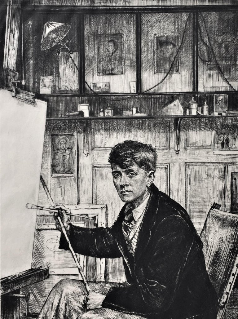 Francis Dodd - Charles Cundall, R.A. For Sale at 1stDibs