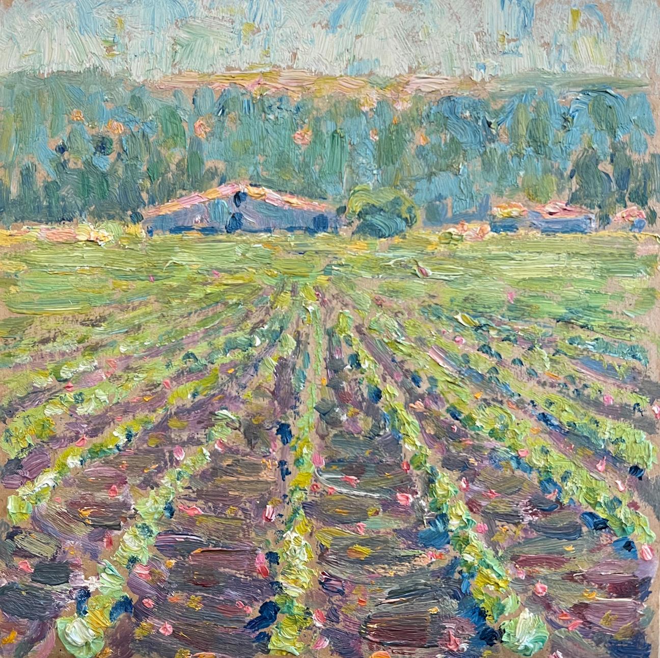 Chella Gonsalves - Central Valley Homestead Landscape For Sale at 1stDibs