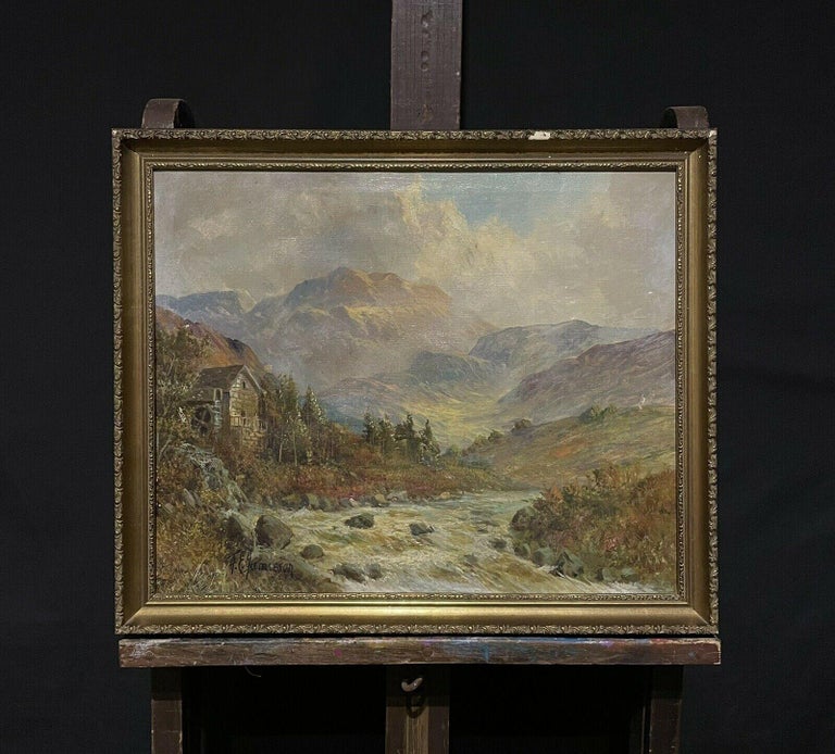 Francis E. Jamieson - Antique Scottish Highlands Oil Painting Summer ...