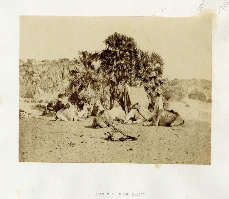 Francis Frith - Title Page-An Encampment in Ethiopia For Sale at 1stDibs