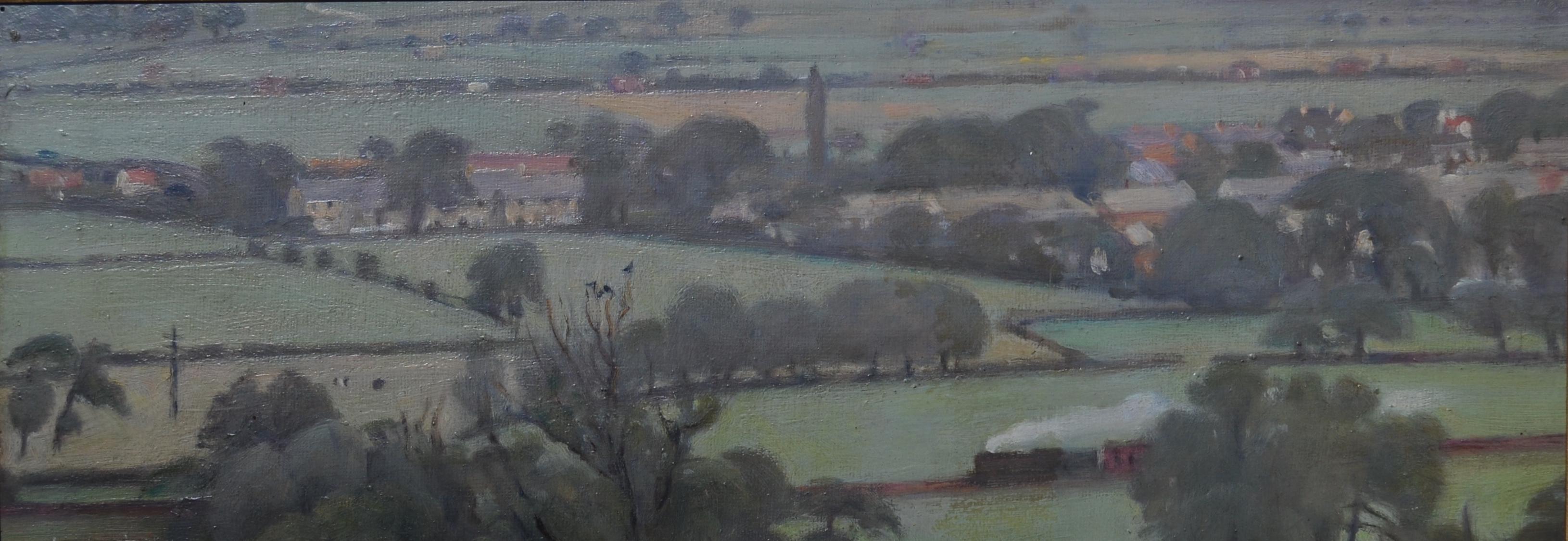 John Whitlock Codner - The New Hat - 1940s British Portrait of a Lady ...