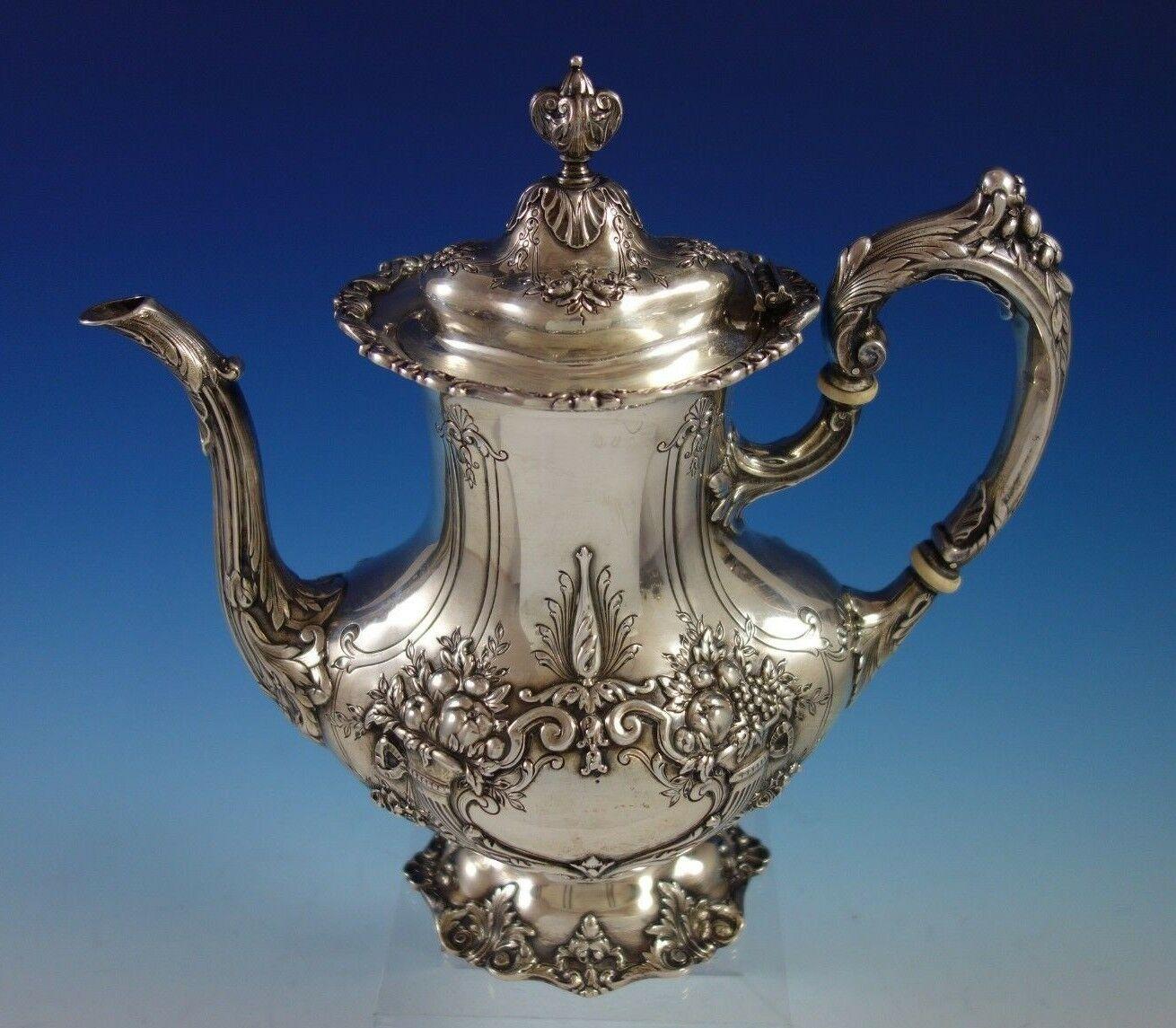 Francis I by Reed and Barton Sterling Silver Tea Set 3pc #570A/#571A ...