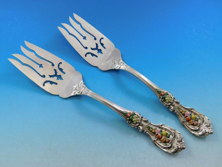 Francis I Reed and Barton Sterling Silver Flatware Set Service 119 ...