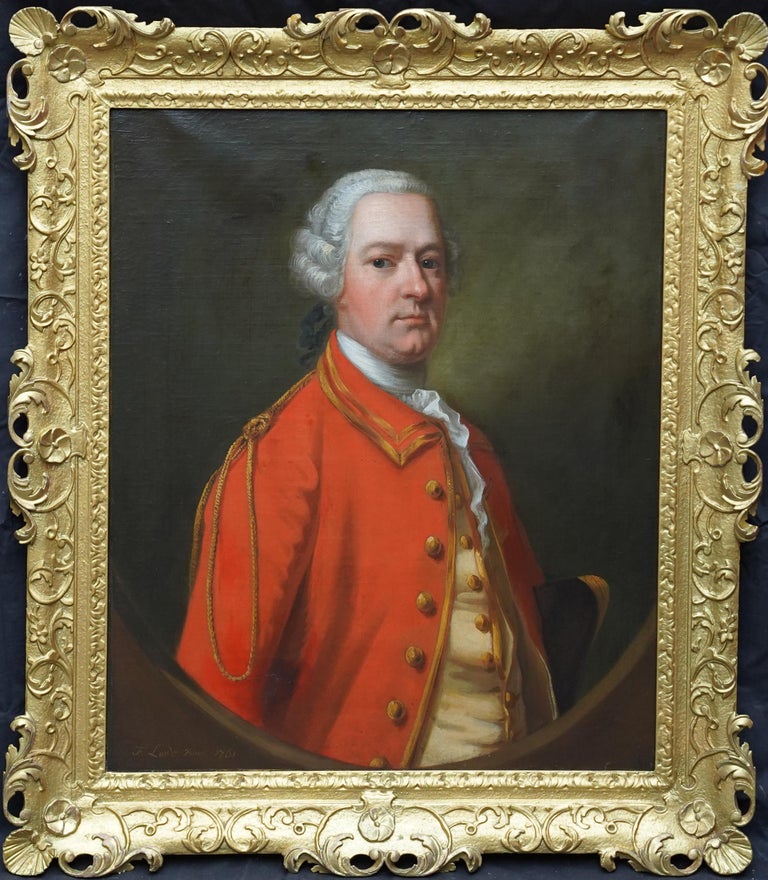 Francis Lindo - Portrait of Capt John Gordon of Park - British 18thC ...