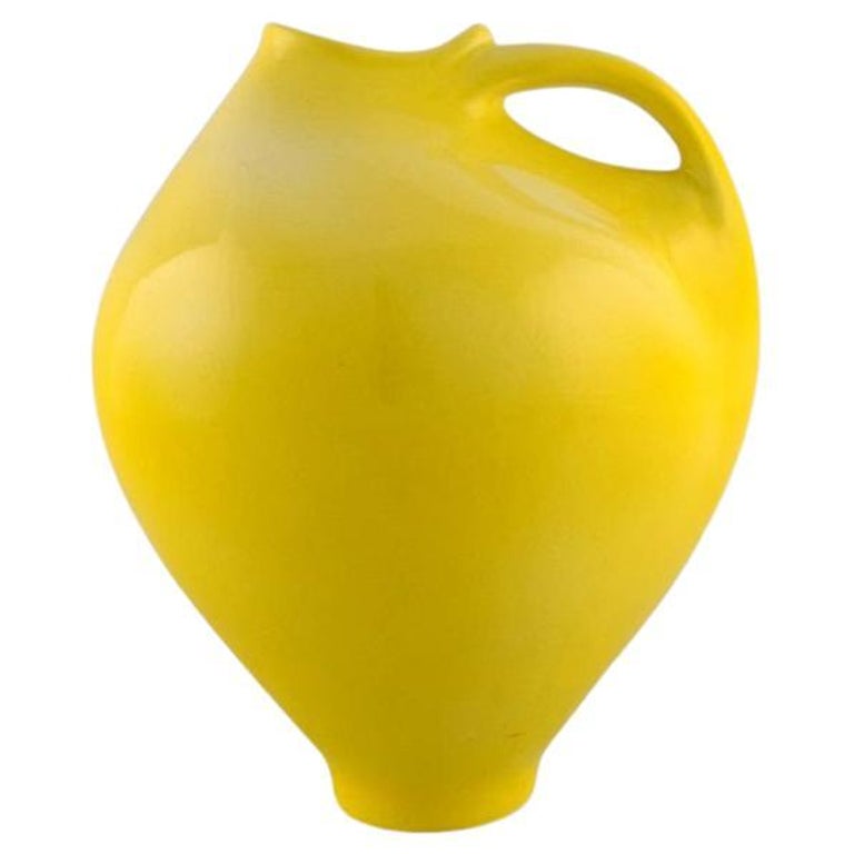 Francis Milici for Vallauris, Large Organically Shaped Unique Pitcher ...