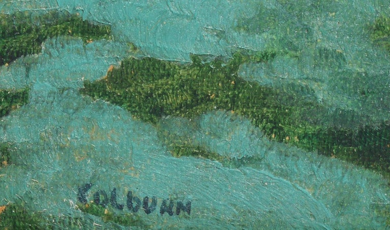 Francis Peabody Colburn - Modernist View of Block Island by Francis ...