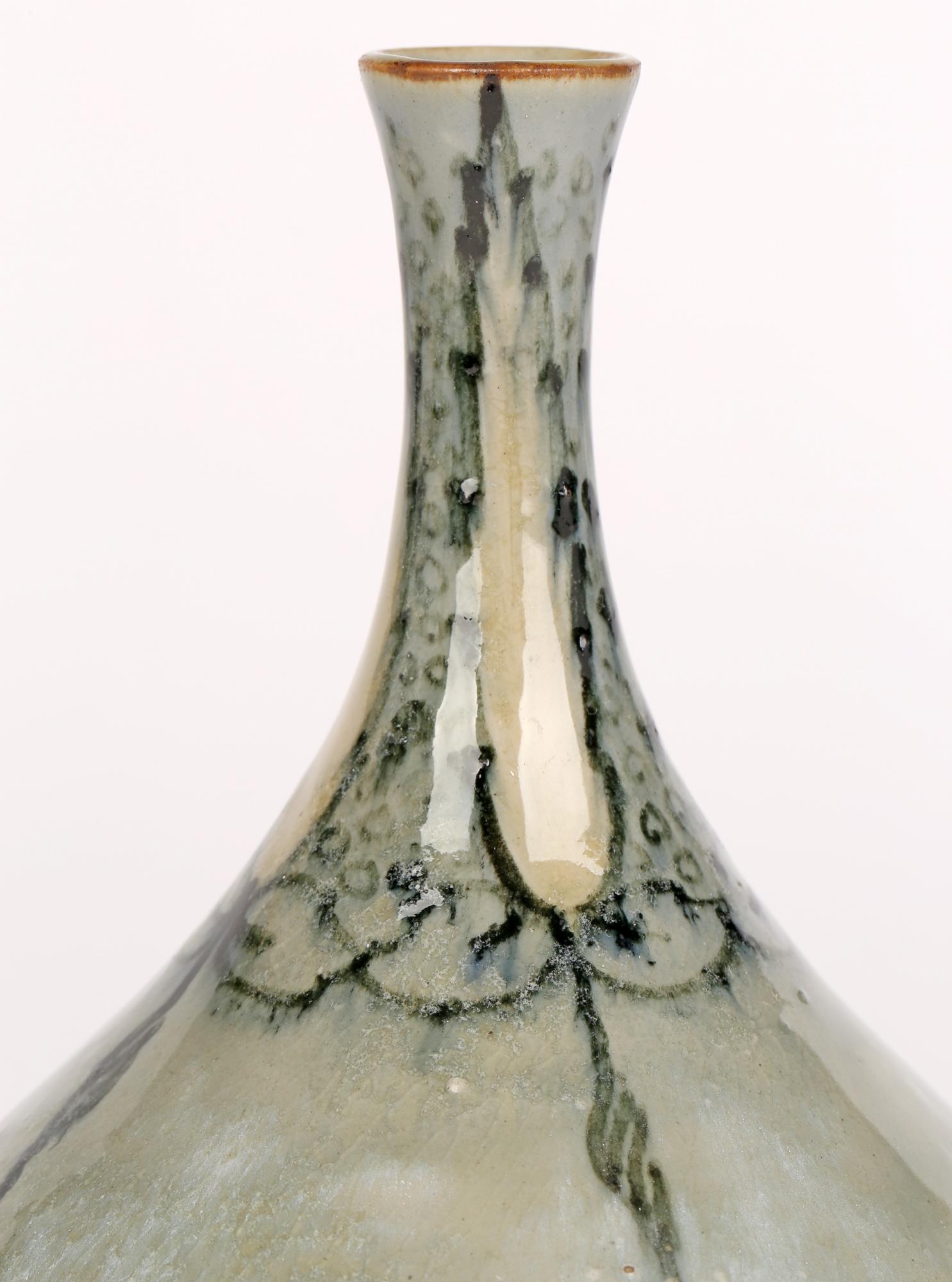 Francis Pope for Doulton Lambeth Art Nouveau Stylized Art Pottery Vase ...