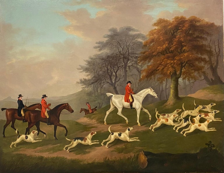 Francis R Williams - The Earl of Darlington Fox-Hunting with the Raby ...