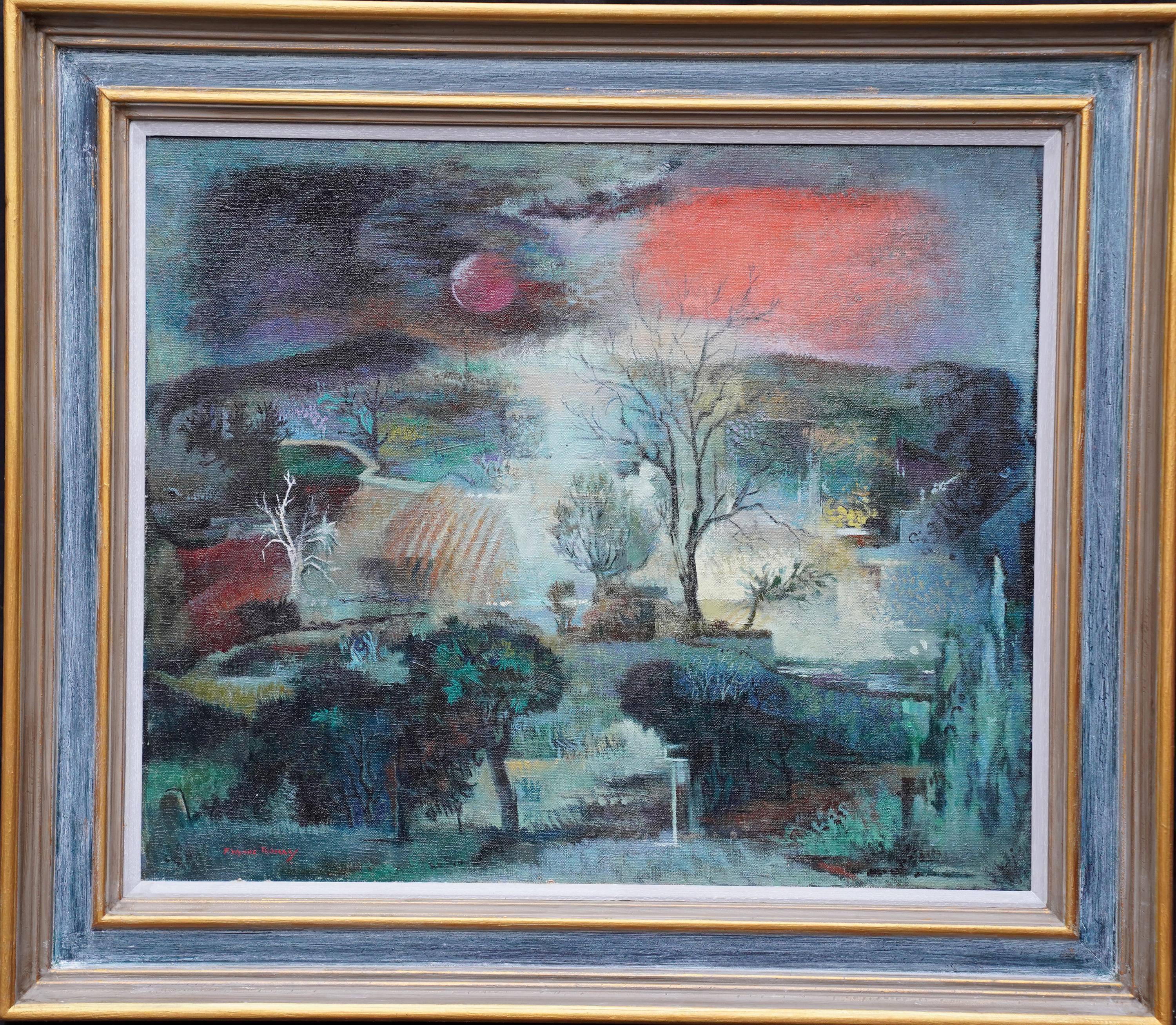 Francis Wynne Thomas - Chiltern Winter Landscape - British Surrealist ...