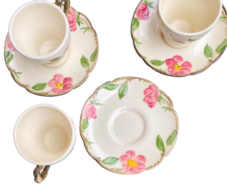Franciscan, Desert Rose Tea Set For Sale at 1stDibs