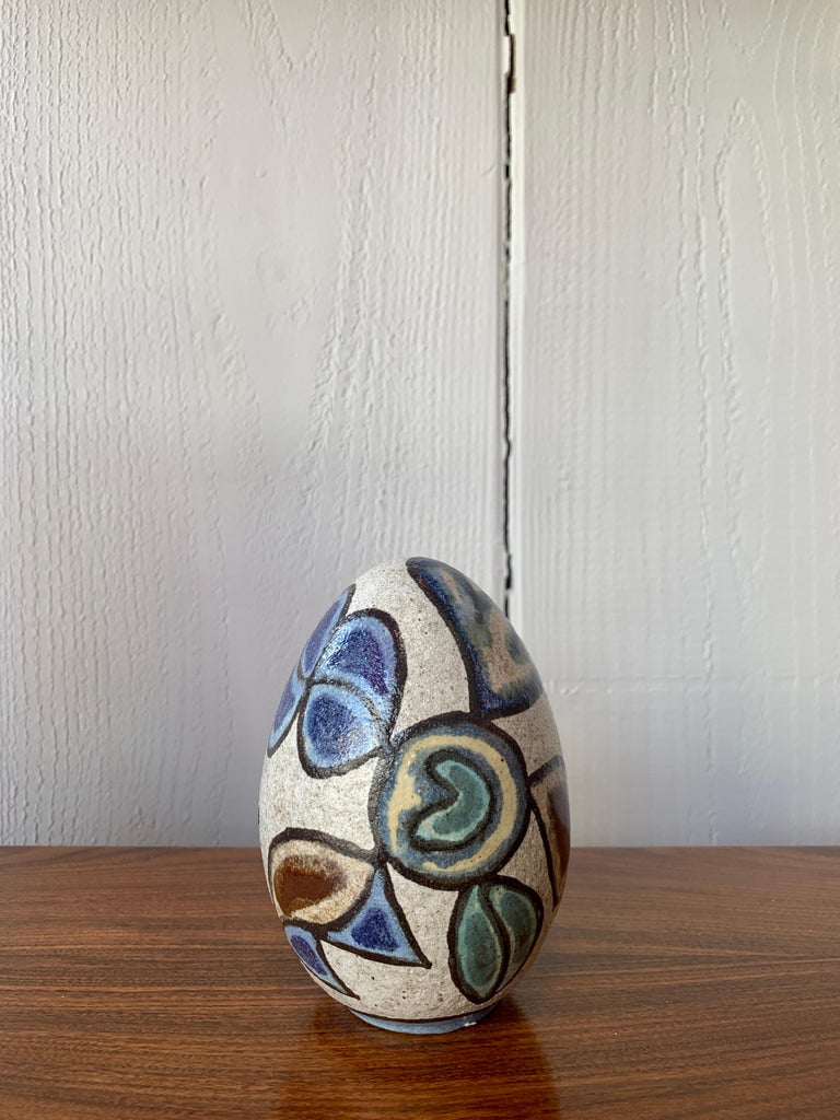 Francisco Brennand, Ceramic Egg, C. 1970 For Sale at 1stDibs