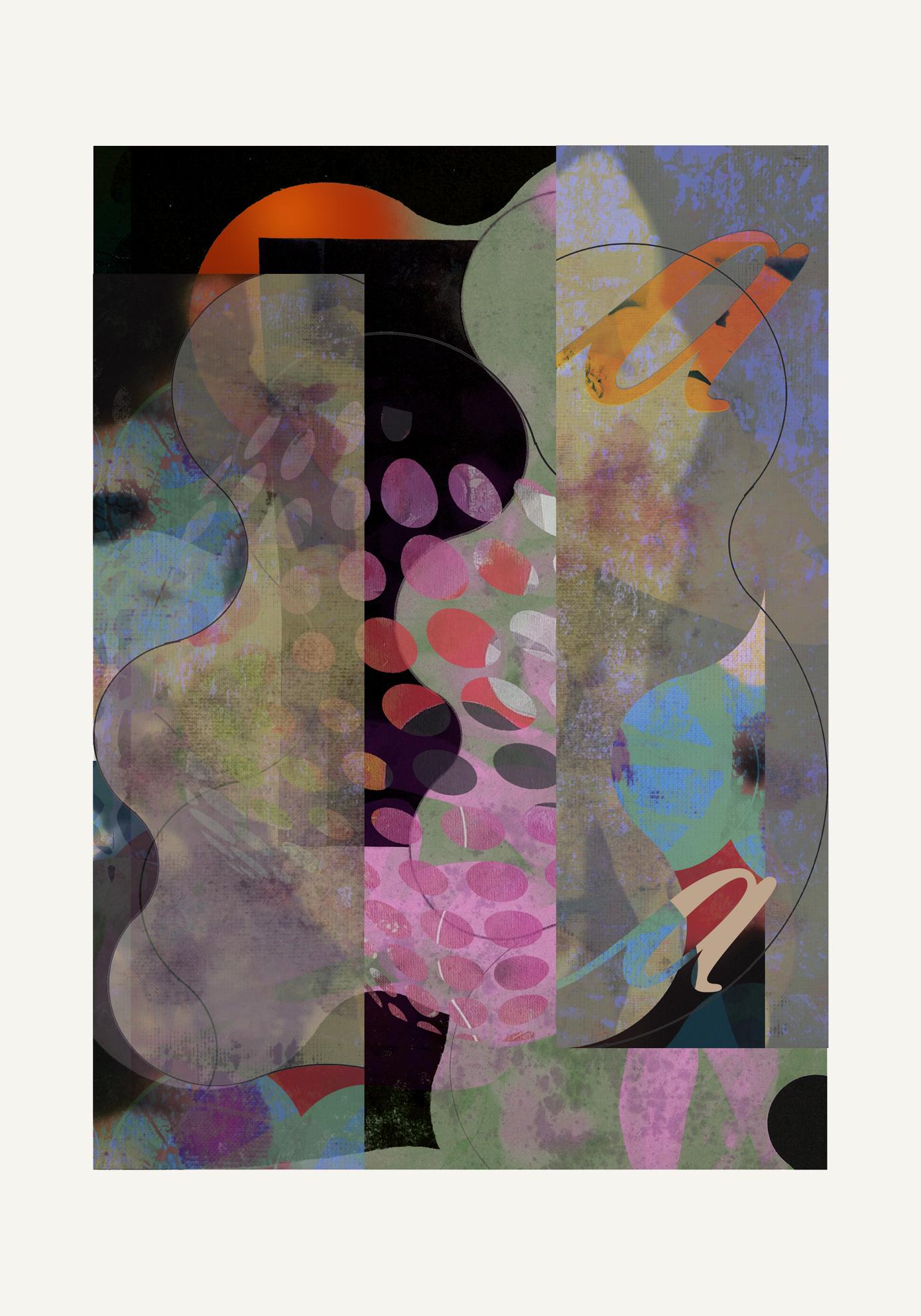 Elizabeth Murray - Abstract Expressionist Print by Elizabeth Murray For ...
