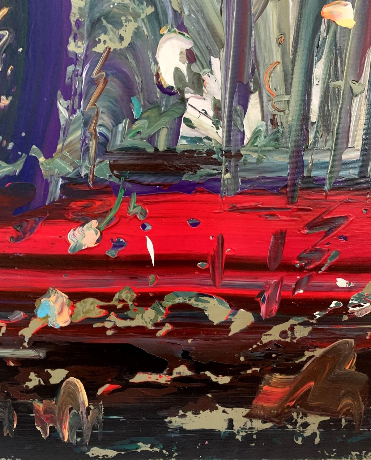 Franciszek Ledóchowski - Bosque de Sherwood - Pintura abstracta ...