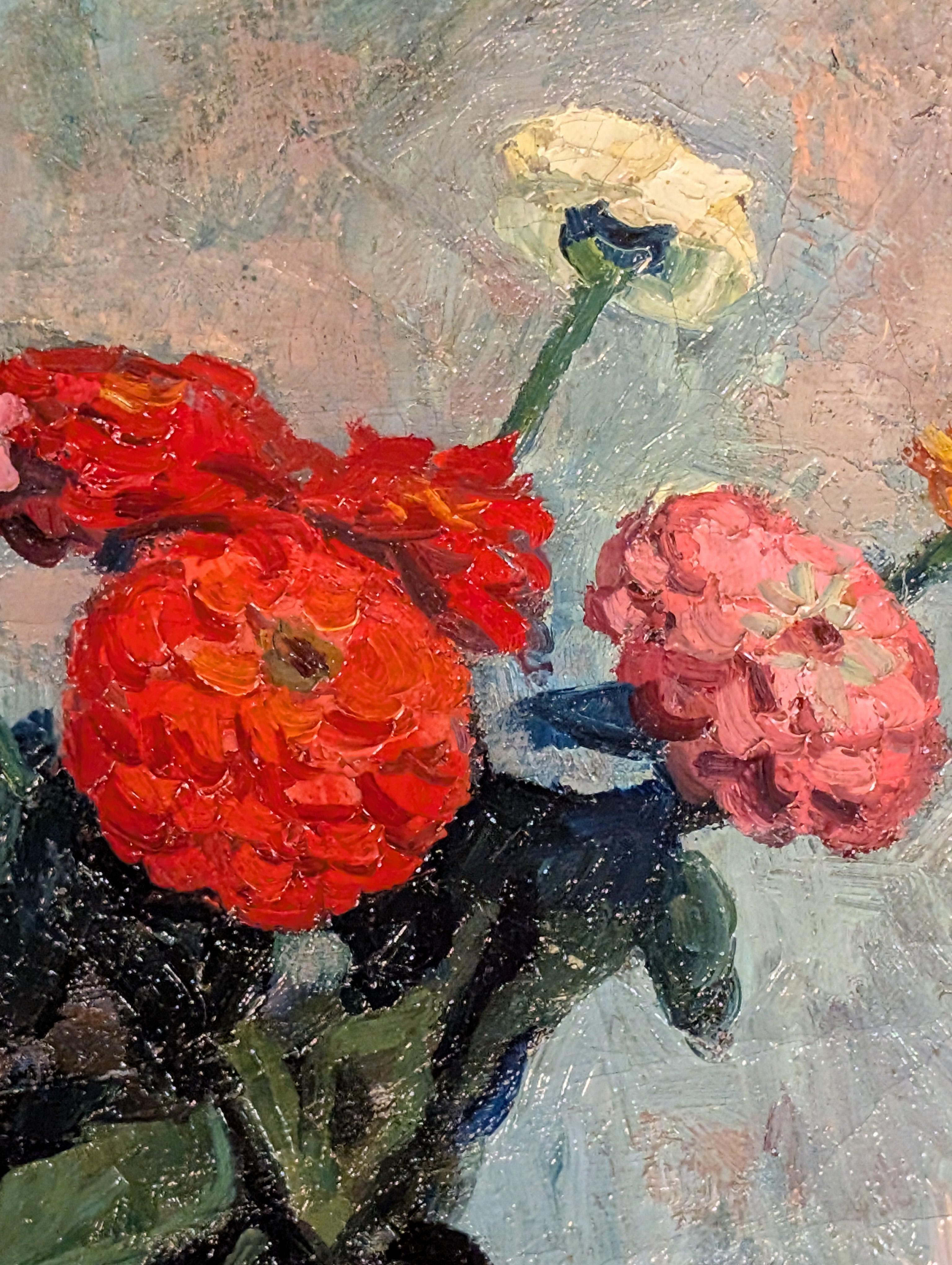 Franck Innocent - French Normandy School Post-Impressionist Oil on ...