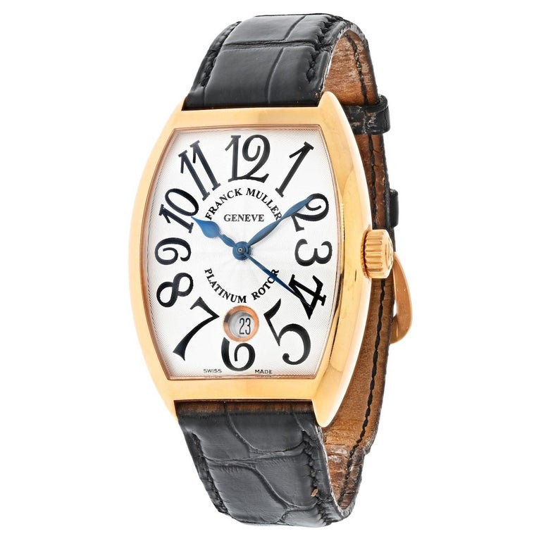 Franck Muller 18K Rose Gold Master Of Complications 7851 Watch For Sale ...