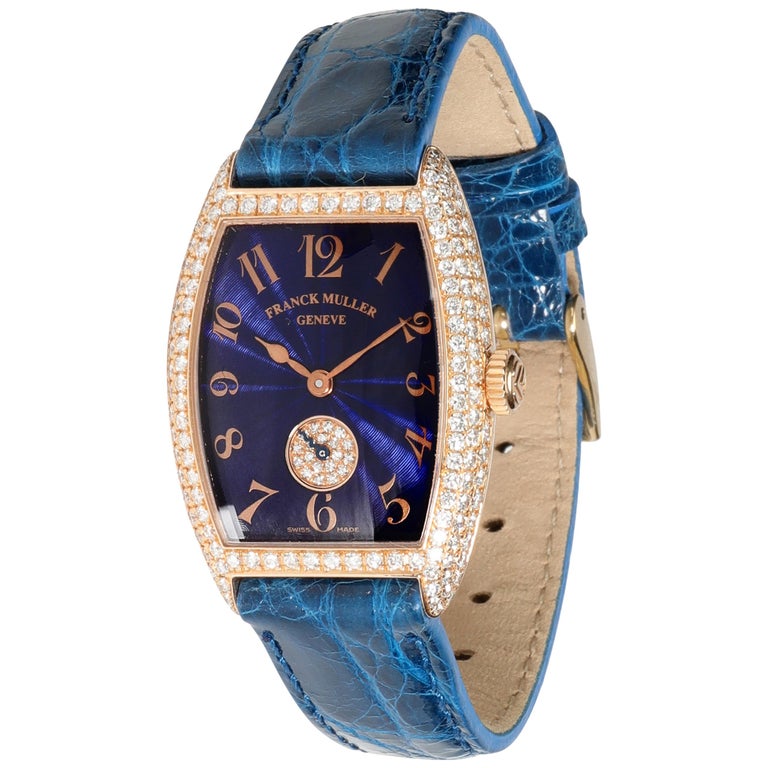 Franck Muller Curvex 1750 S6 PMD Women's Watch in 18 Karat Rose Gold ...