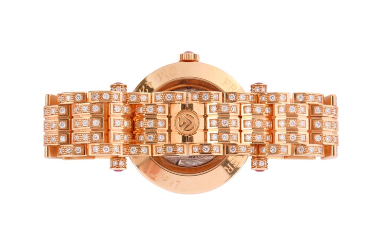 Franck Muller Double Mystery Watch 2020, 18 Karat Gold, Ruby and ...