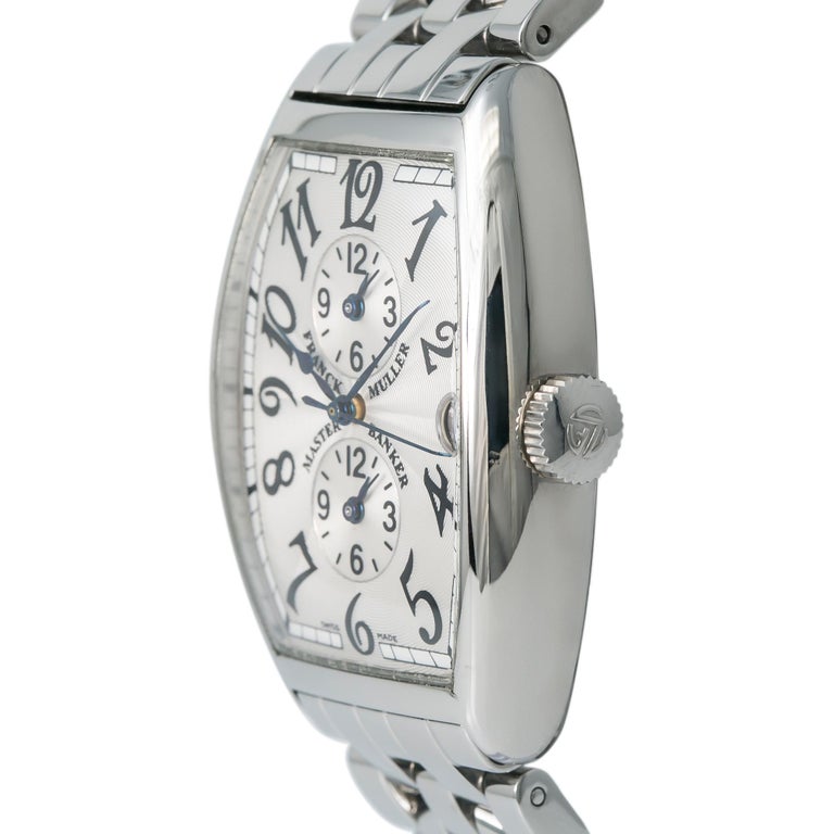 Franck Muller Master Banker 5850 Men's Automatic Watch Stainless Steel ...