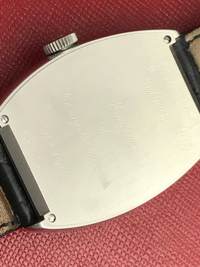 Franck Muller Master Banker Dual Time Zone Automatic Wrist Watch at ...