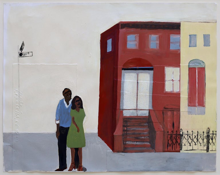 Francks Deceus - Harlem 125 - Work on Paper Depicting the New York City ...