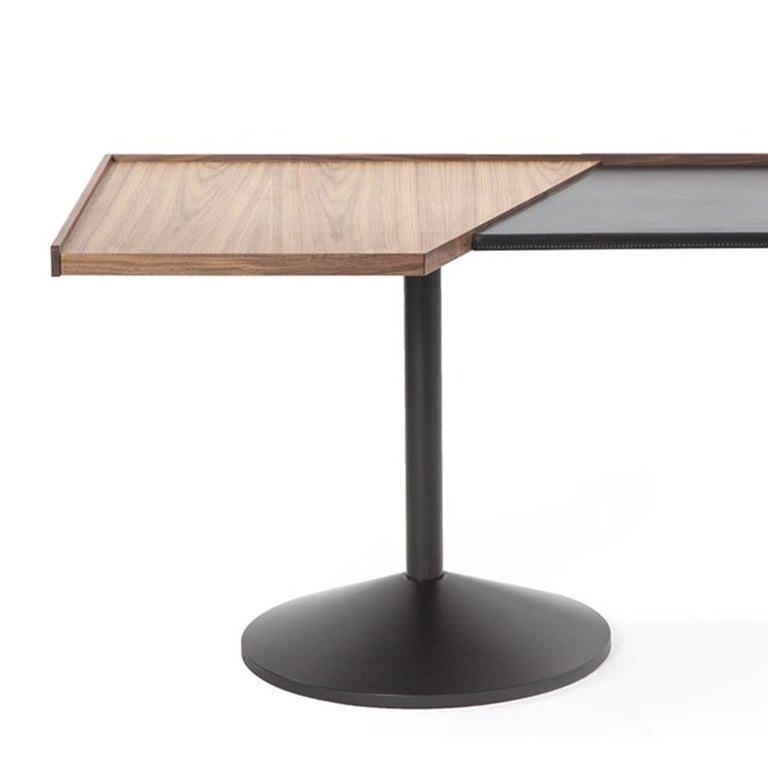 Franco Albini Table 840 Stadera Wood and Steel by Cassina For Sale at ...