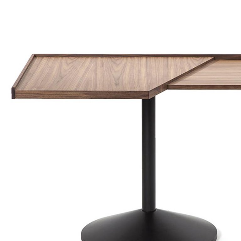 Franco Albini Table 840 Stadera Wood and Steel by Cassina For Sale at ...
