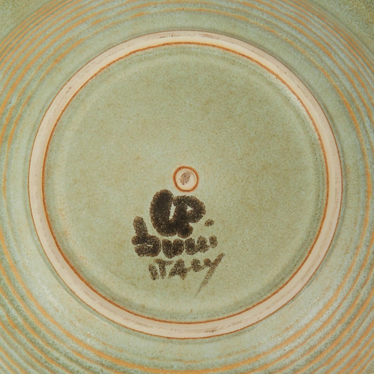 Franco Bucci Italian Midcentury Art Pottery Bowl for Laboratorio Pesaro ...