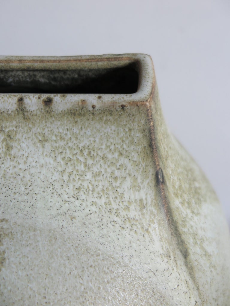 Franco Bucci Italian Midcentury Modern Gres Pottery Big Vase, 1970s For ...