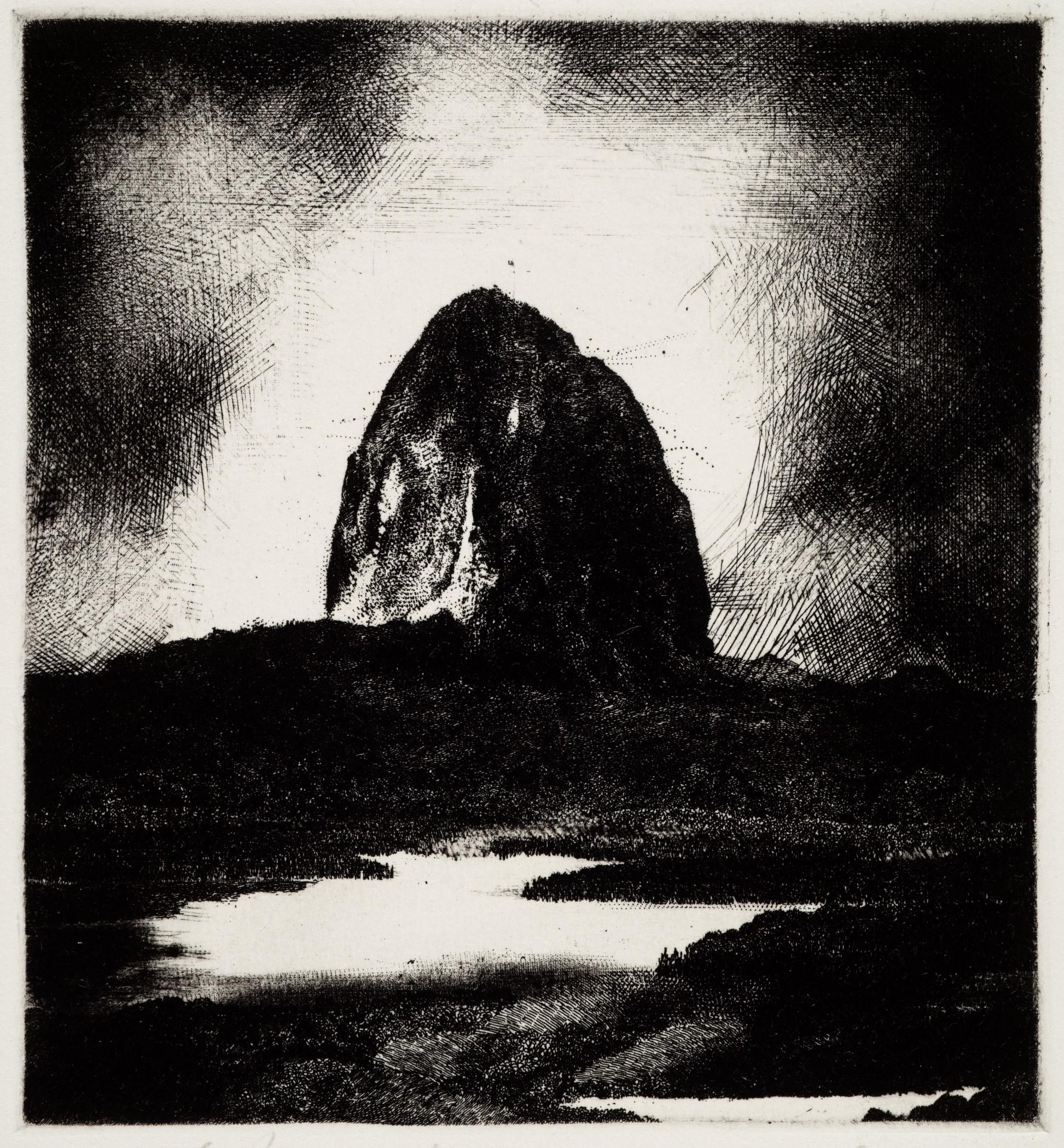 Franco Fanelli - The Archeologist's dream, Etching and Aquatint Print ...