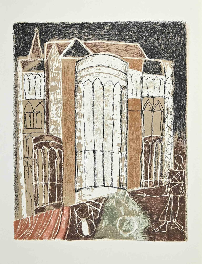 Franco Gentilini - Monuments - Offset Print by Franco Gentilini - 1970s ...