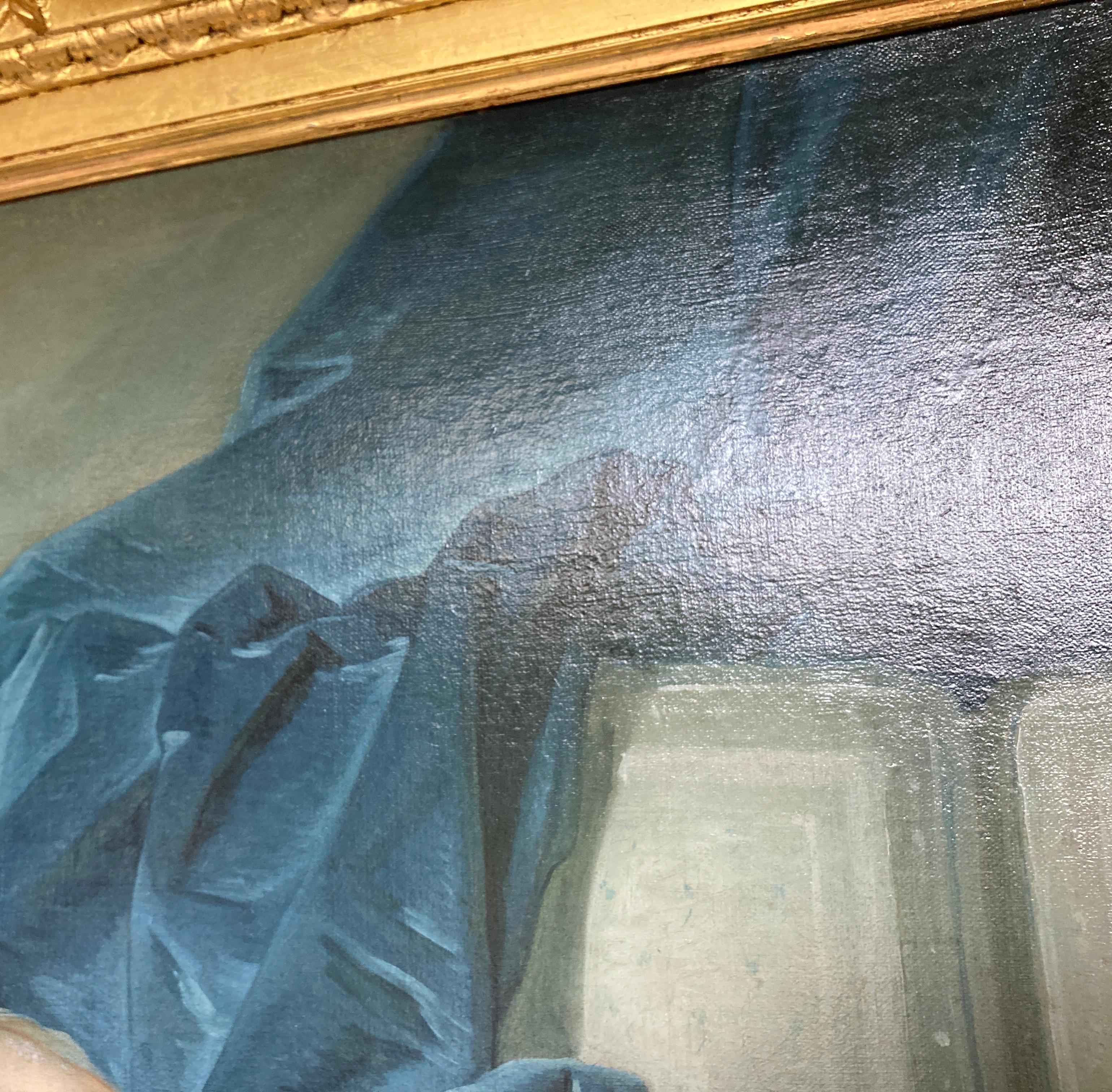 Rococo Figurative Painting, The Odalisque, Nude Woman,Studio of ...