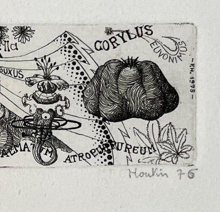 François Houtin - Poeme, by Francois Houtint For Sale at 1stDibs