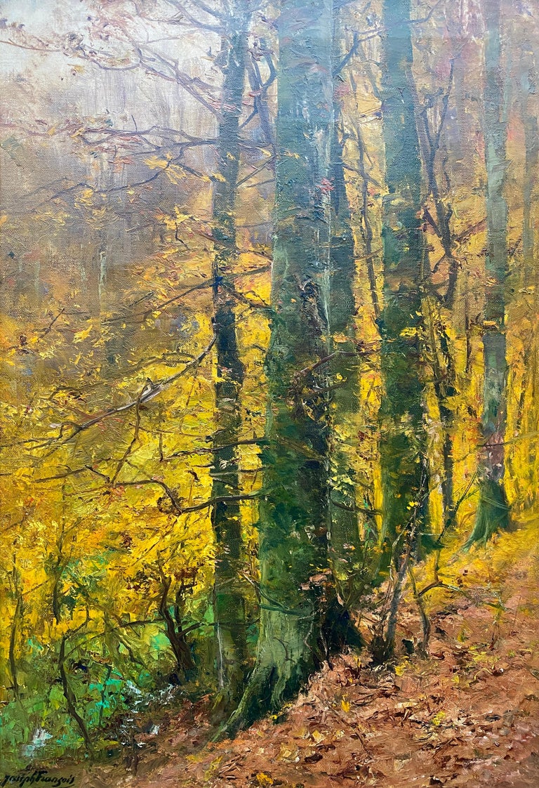 Francois Joseph-Charles - Autumn Forest Scene, Joseph-Charles Francois ...