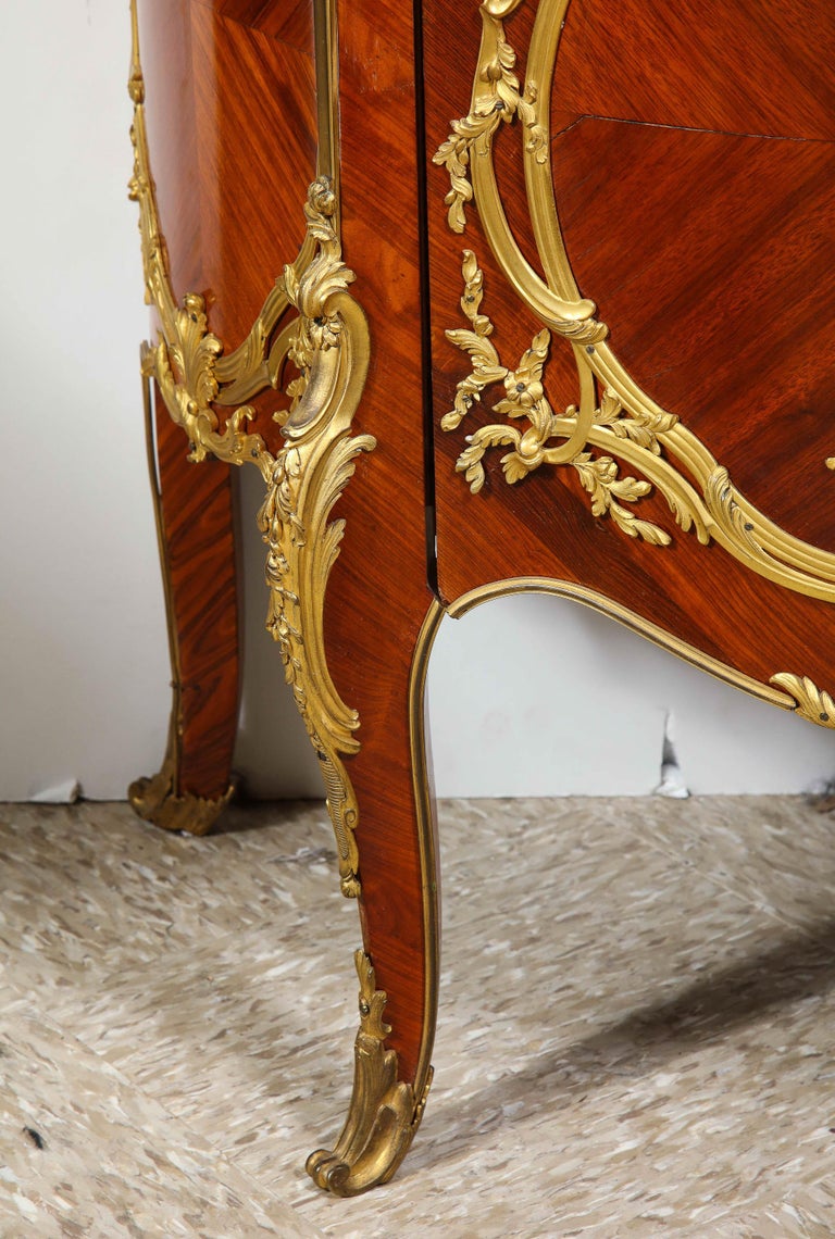 Francois Linke, an Exceptional French Ormolu-Mounted Kingwood Vitrine ...