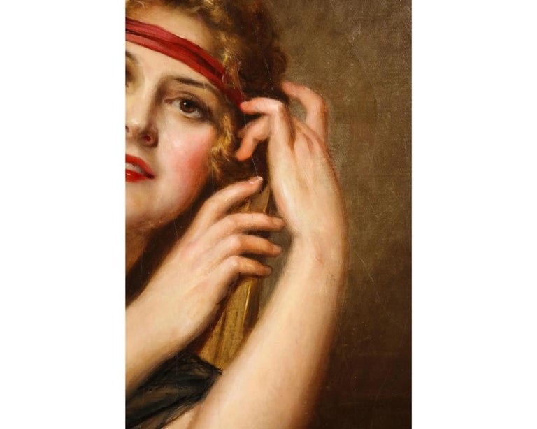 Francois Martin Kavel Francois Martin Kavel Portrait of E For Sale at ...