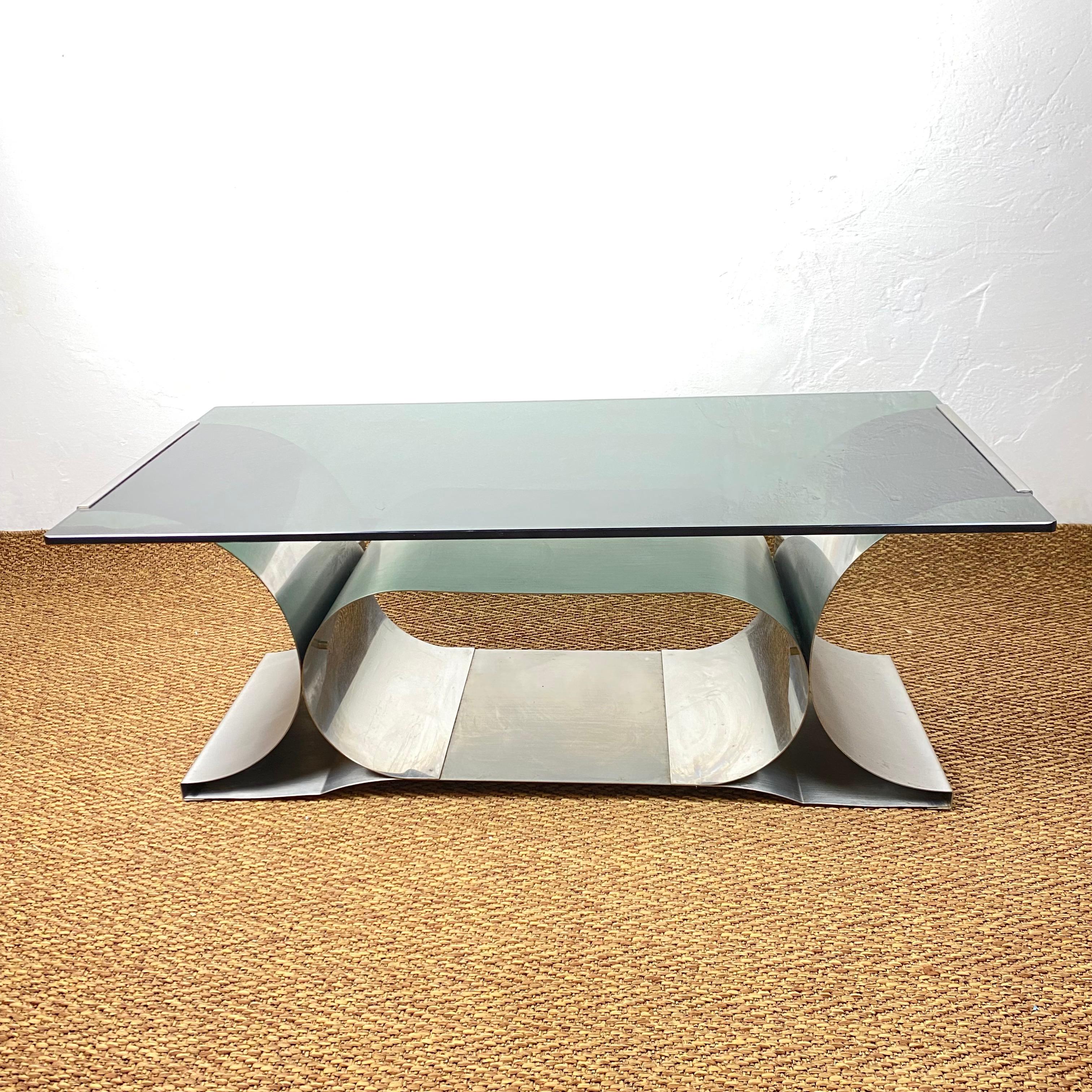 François Monnet Coffee Table for Kappa For Sale at 1stDibs