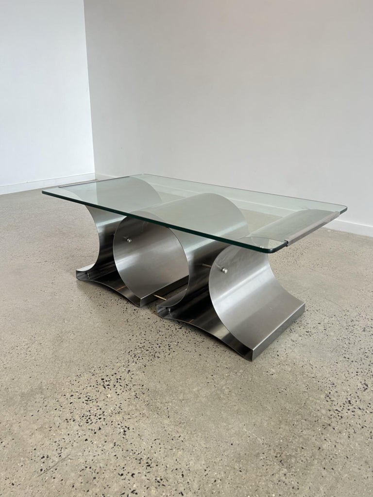 Francois Monnet for Kappa Coffee Table 1970s For Sale at 1stDibs