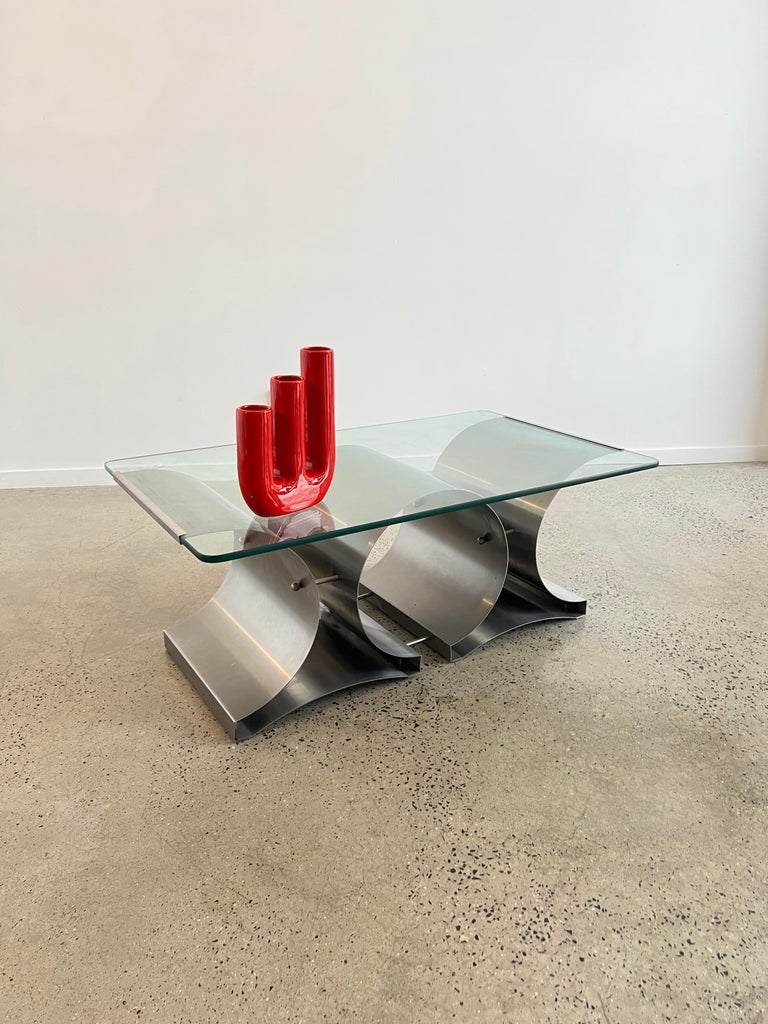 Francois Monnet for Kappa Coffee Table 1970s For Sale at 1stDibs