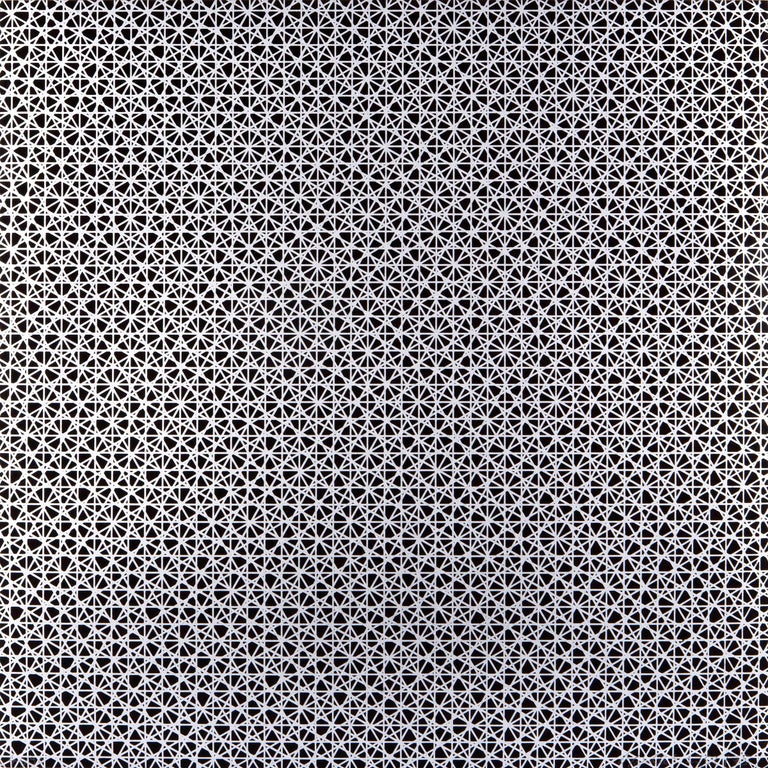 Francois Morellet - Trame, abstraction, decoration, grey, screenprint ...
